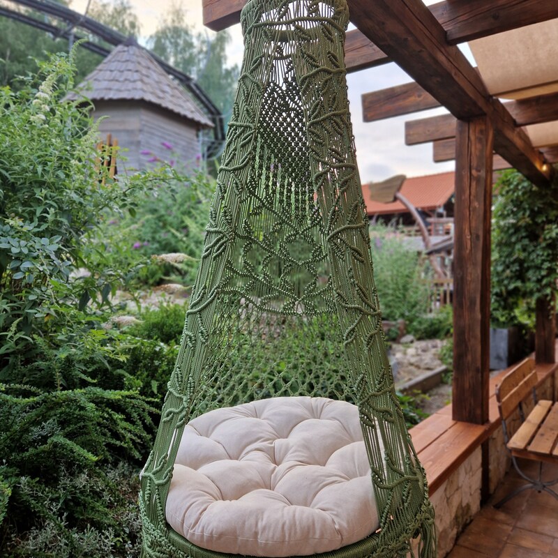 Macrame Swing - Etsy