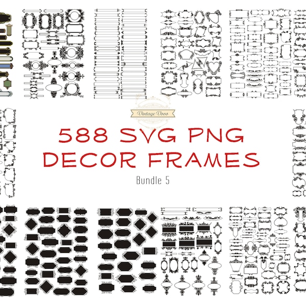 Monogram Frames - Etsy