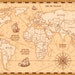 Old World Map Set SVG Cnc Laser Cut Engrave Vector File - Etsy