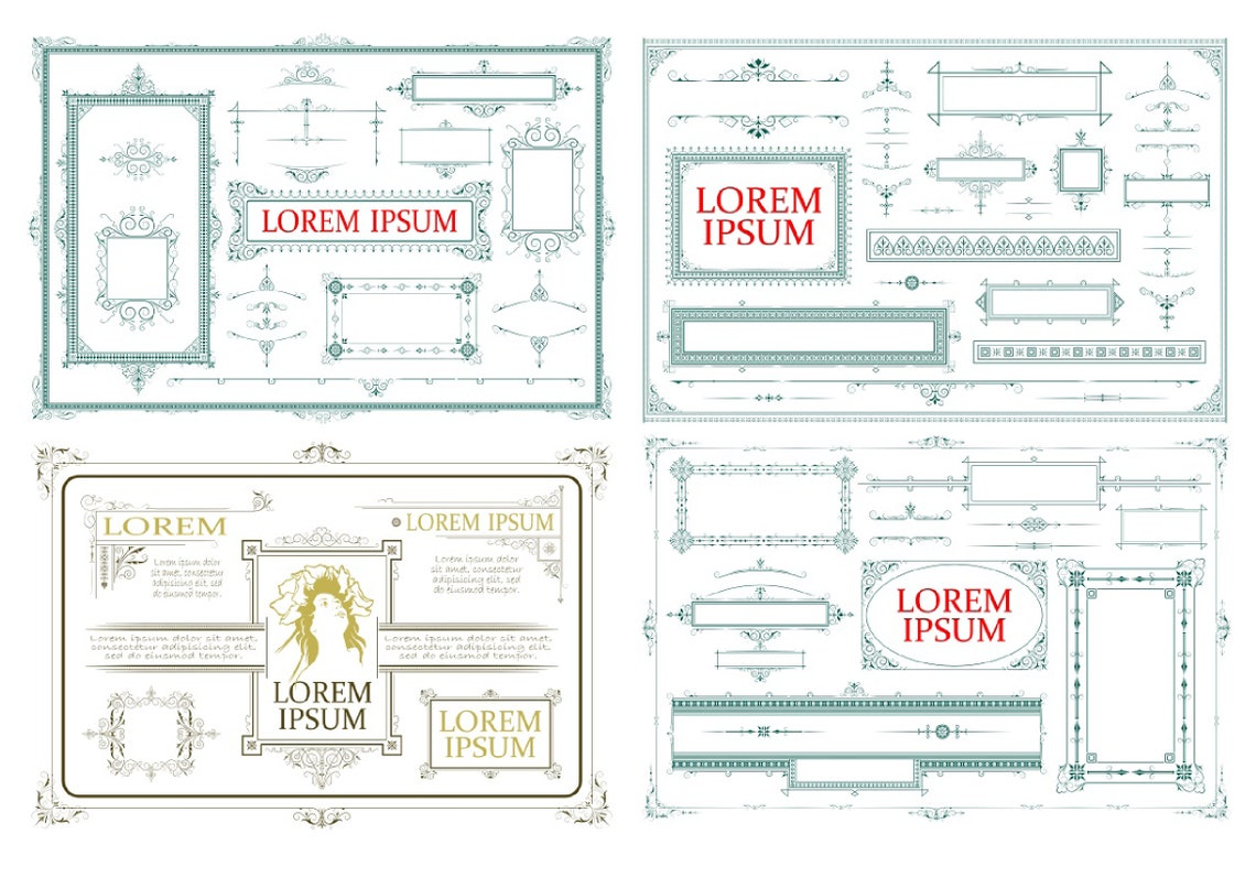 444 SVG Vintage Decor Collection Bundle Cnc Laser Cut Engrave - Etsy