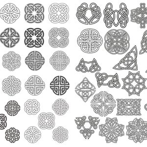 545 PNG Celtic Ornament Patterns Bundle Cnc Laser Engrave Files - Etsy