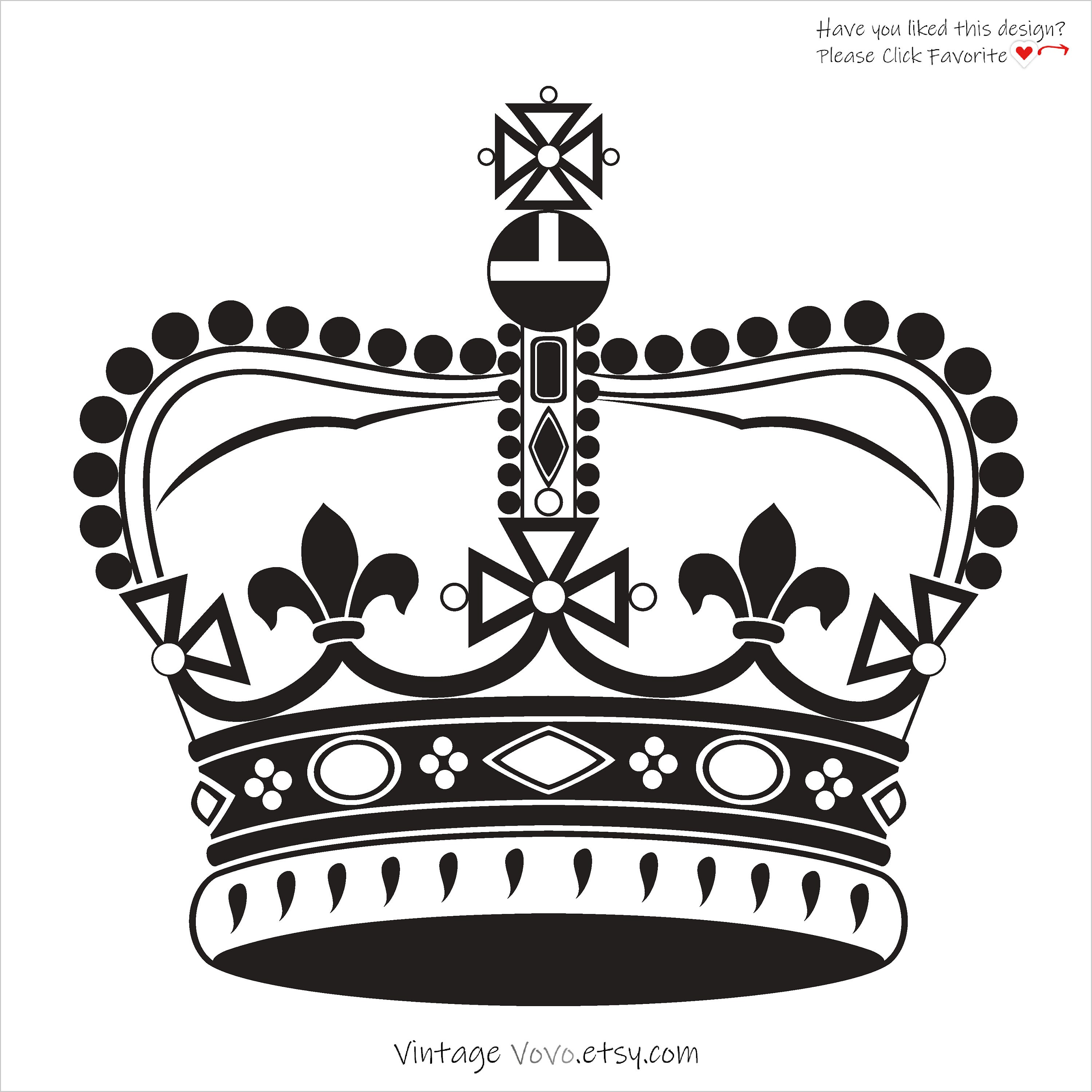 422 Svg Png Vintage Crown Bundle CNC Laser Cut Grabar archivo - Etsy España