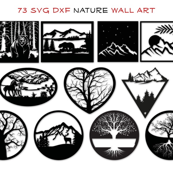 Metal Art Dxf Cut Files - Etsy