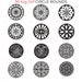 99 Svg Dxf Round Circle Decorative Boards Png Eps File for CNC Wood ...
