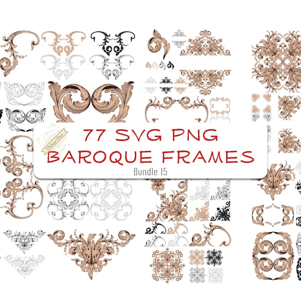 Baroque Frame - Etsy