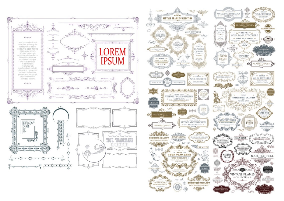 444 SVG Vintage Decor Collection Bundle Cnc Laser Cut Engrave - Etsy