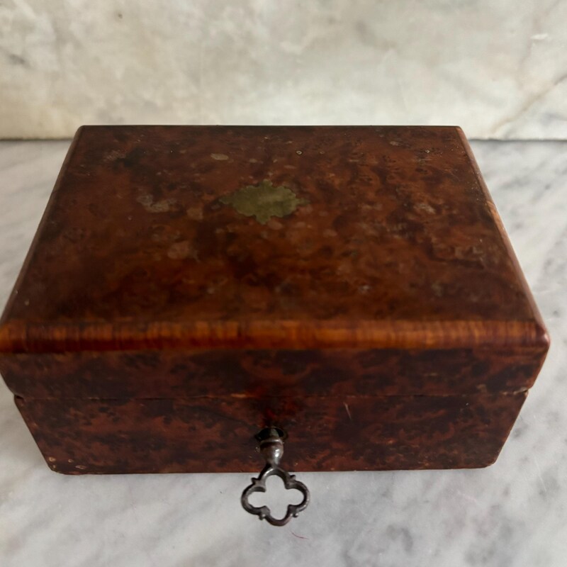 Antique Jewelry Box - Etsy
