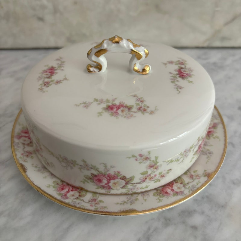 Antique Butter Dish - Etsy
