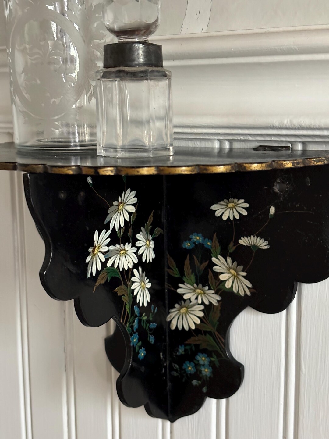 Antique Papier Mâcher Shelf/ledge - Etsy