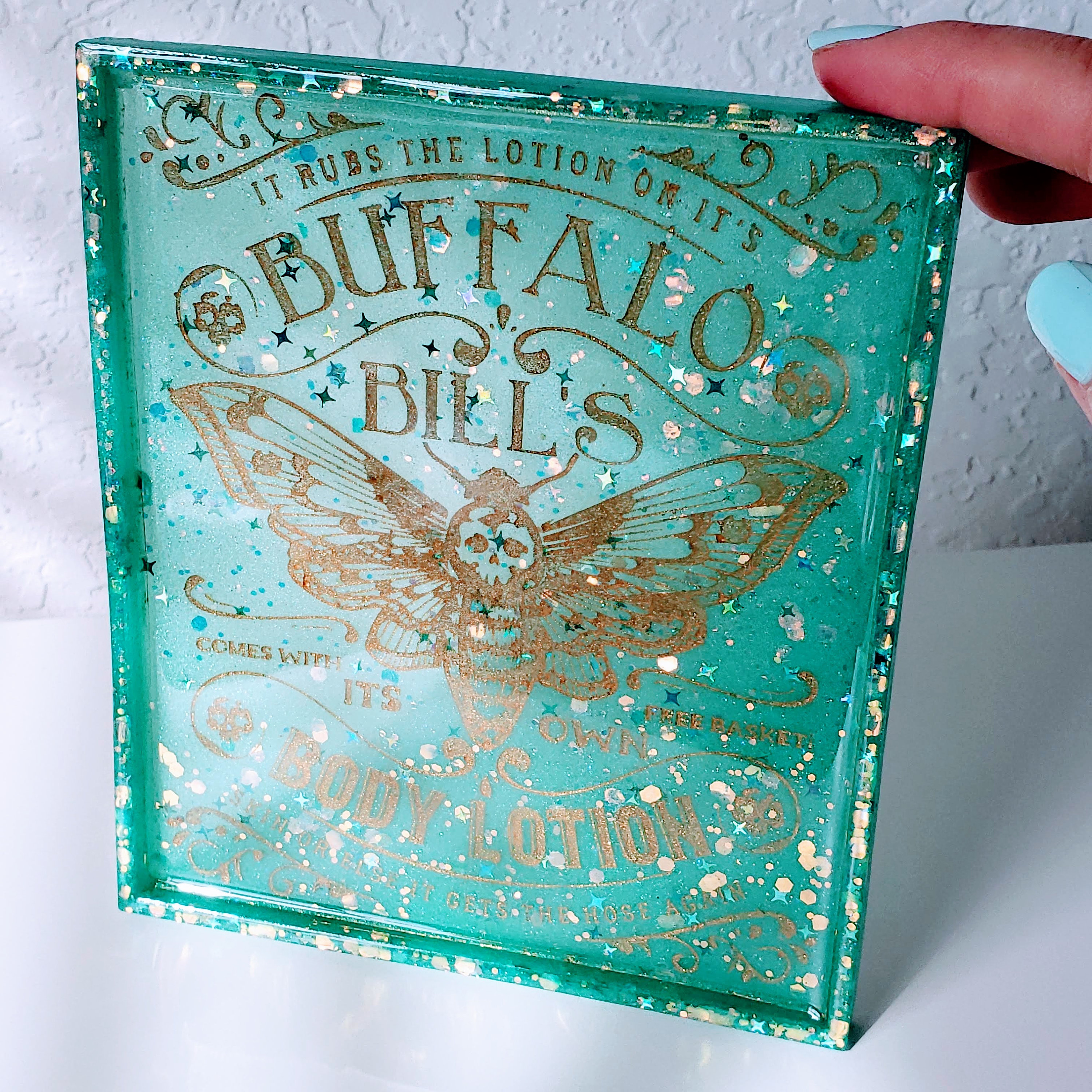 Silence of the Lambs Buffalo Bill It Rubs the Lotion Seafoam - Etsy ...