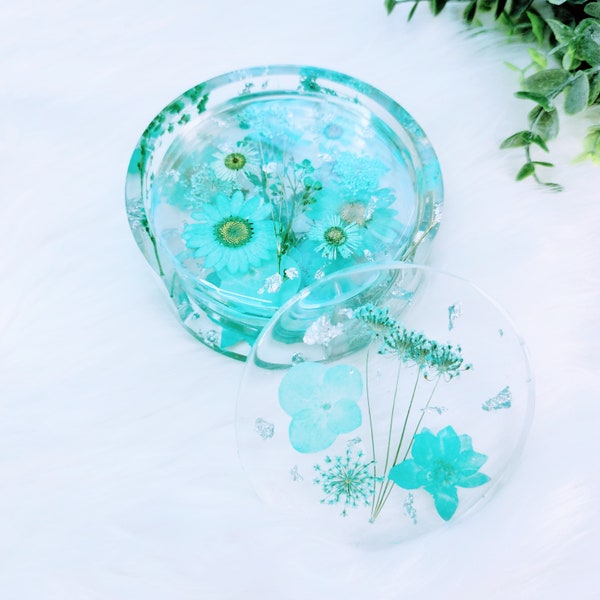 Blue Coasters - Etsy