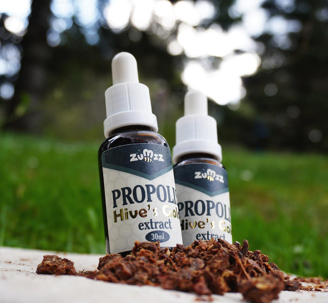 100% Natural Propolis Tincture - Throat Spray or Drops - Etsy