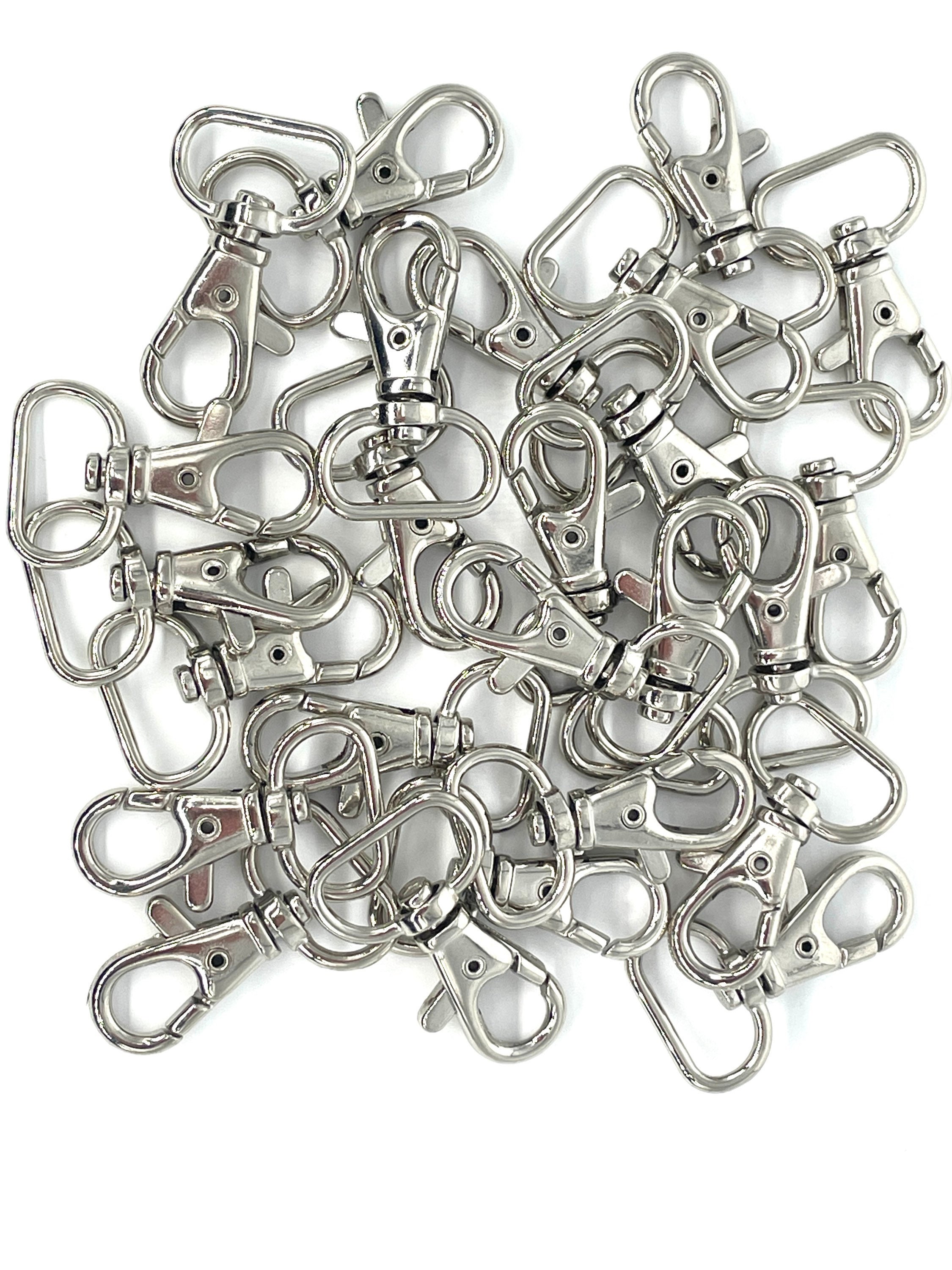 Swivel Lobster Claw Clasps Classic Trigger Snap Hooks Purse Landyard Clip Fits 1/2" Strap Pack ...