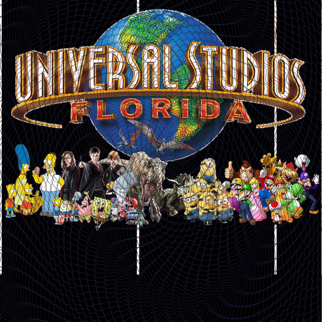 Universal Studios Florida Characters - Etsy