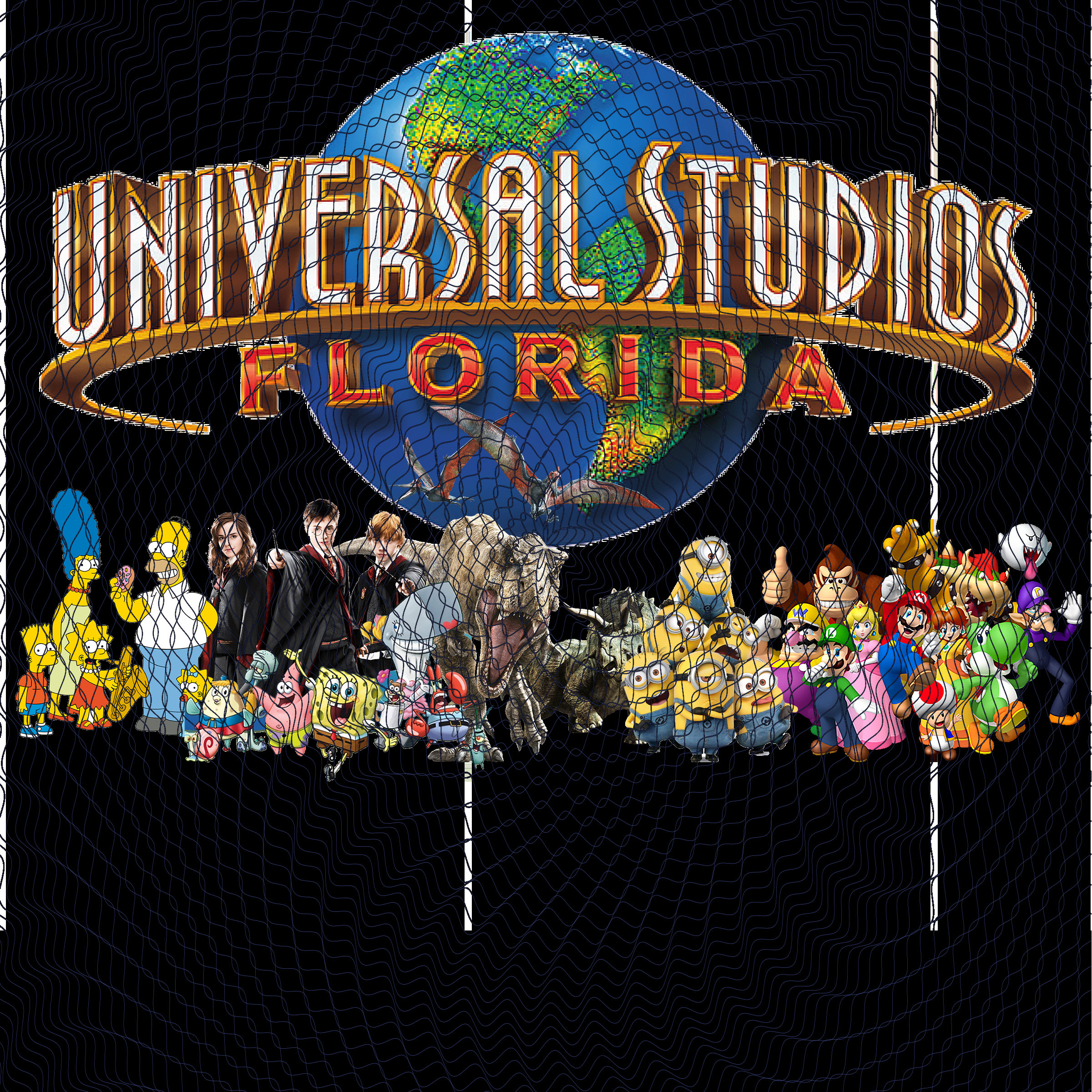 Universal Studios Florida Characters - Etsy