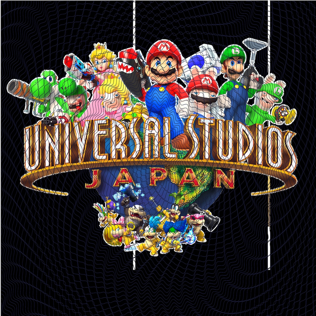 Universal Studios JAPAN Mario World PNG - Etsy