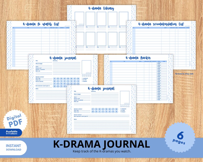 K-drama Journal Korean Series Tracker Drama Recommendation List Kdrama ...