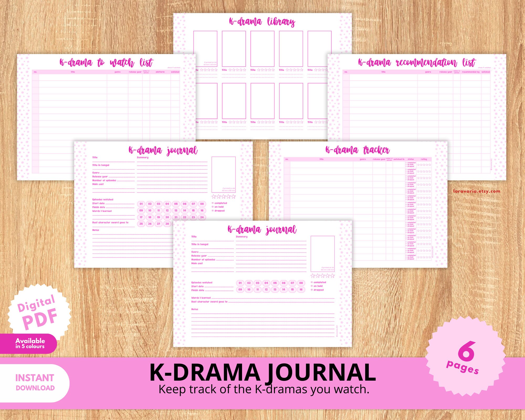 K-drama Journal Korean Series Tracker Drama Recommendation List Kdrama ...