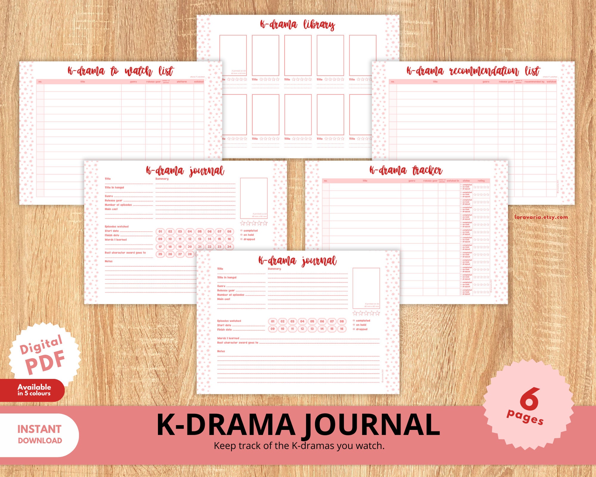 K-drama Journal Korean Series Tracker Drama Recommendation List Kdrama ...