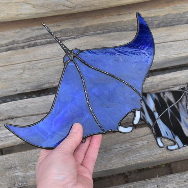 Stained Glass Manta Ray - Etsy