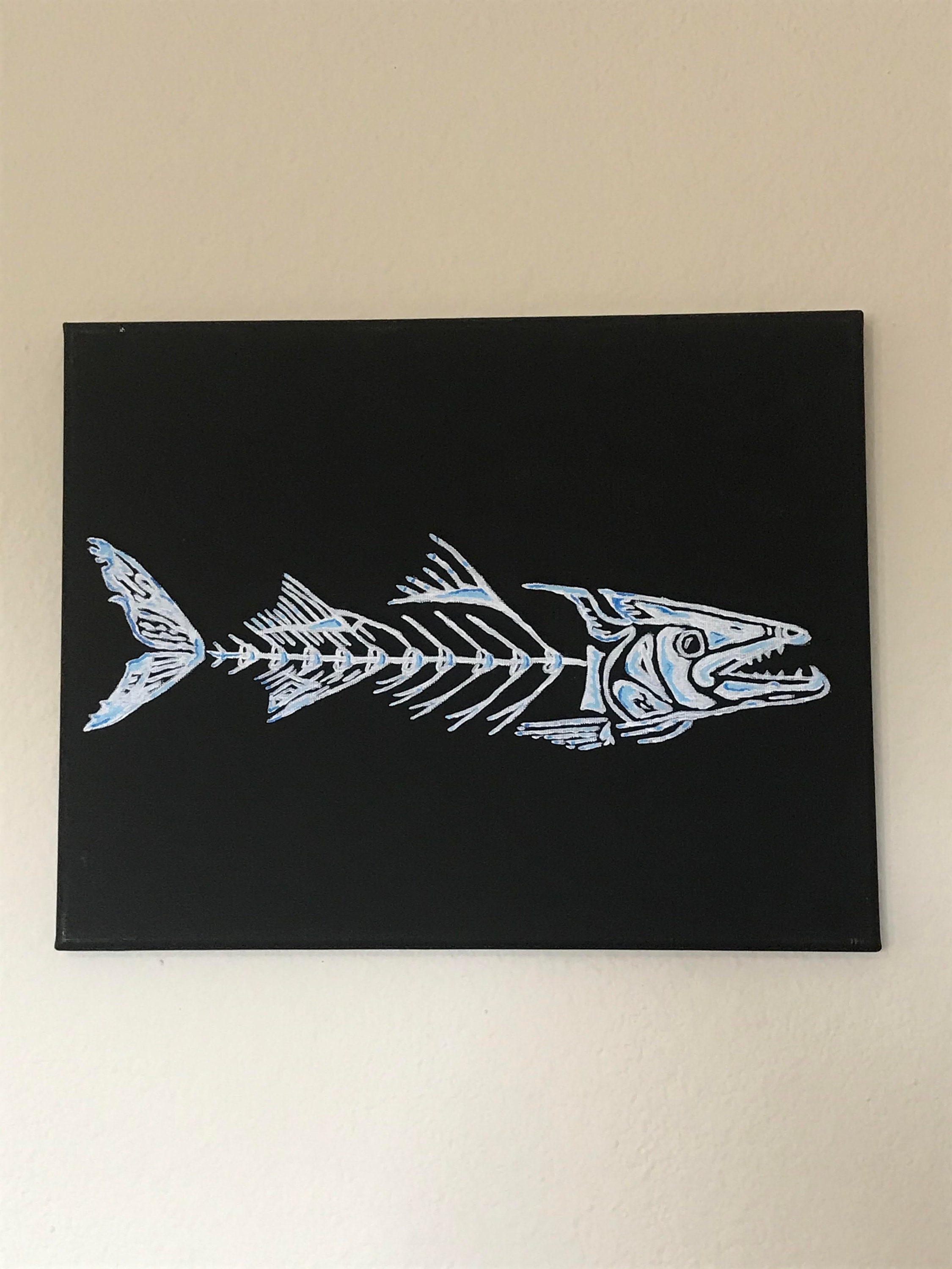 Barracuda Skeleton - Etsy