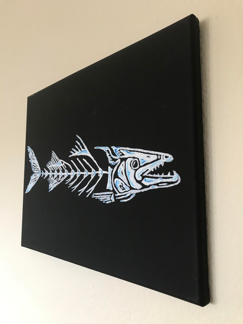 Barracuda Skeleton - Etsy