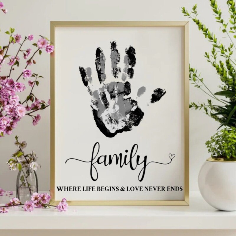 Family Handprint - Etsy