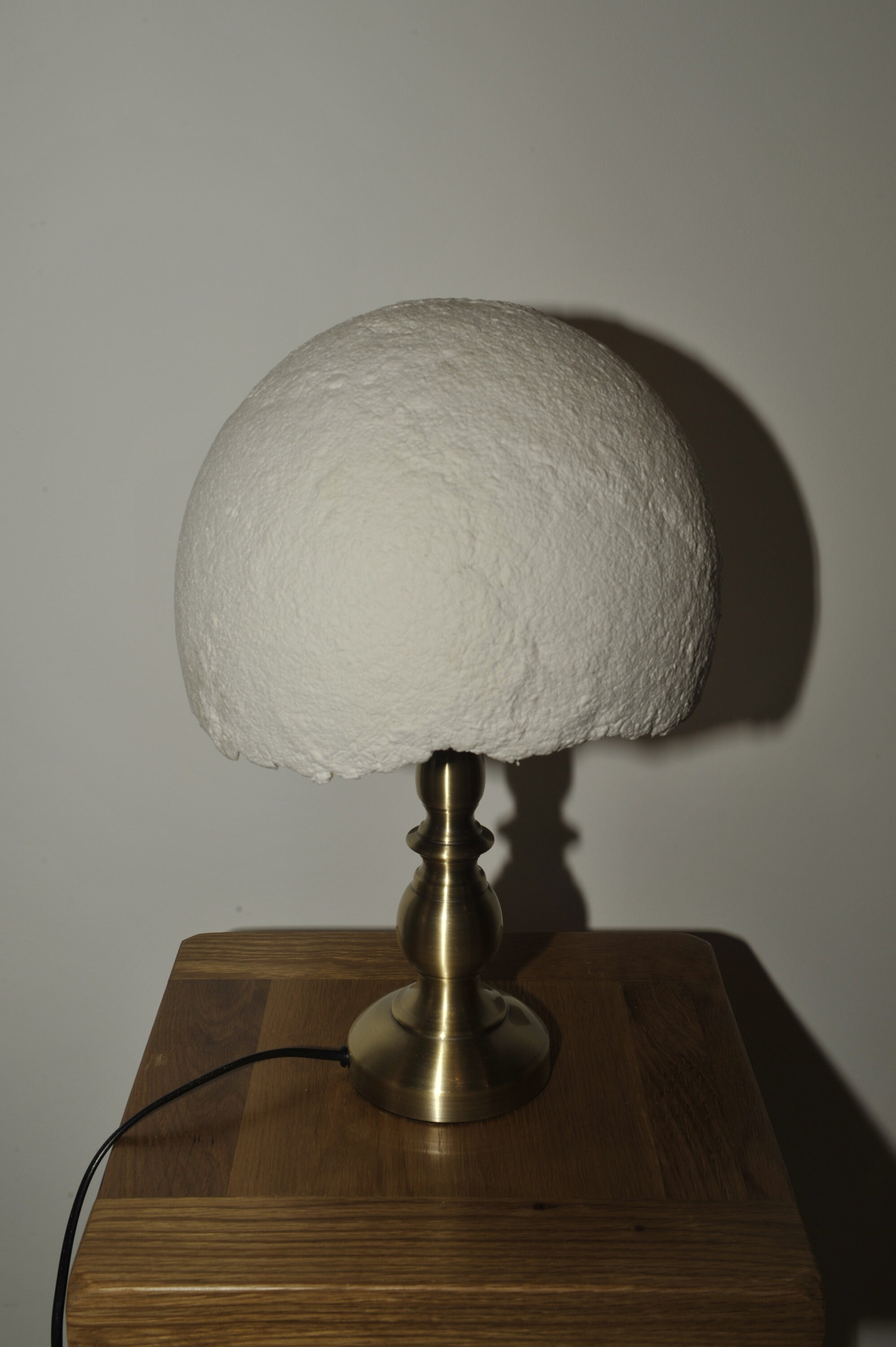 Hygge Paper Mache Table Lamp - Etsy