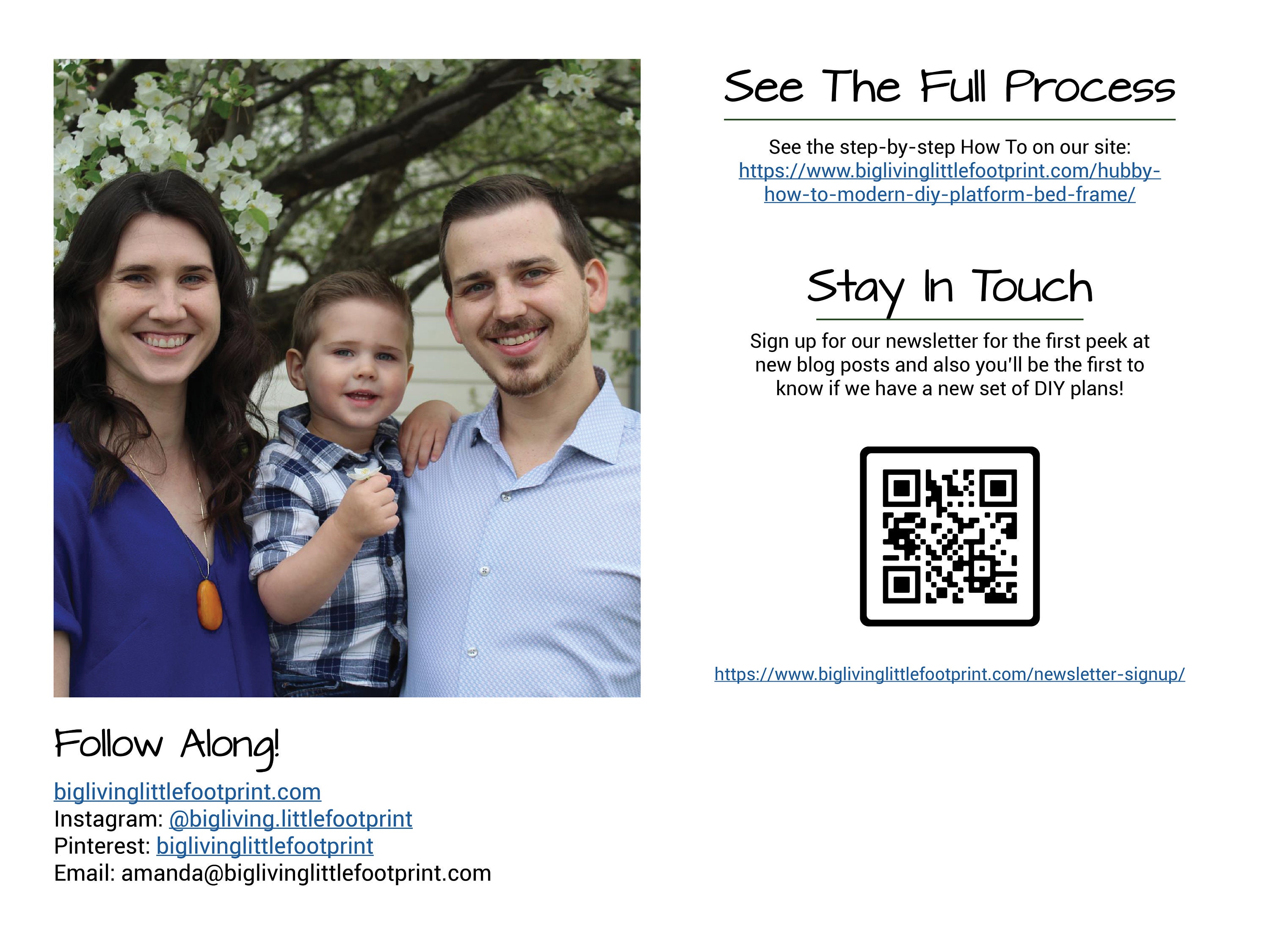 California King DIY Platform Bed Frame Plans Modern - Etsy