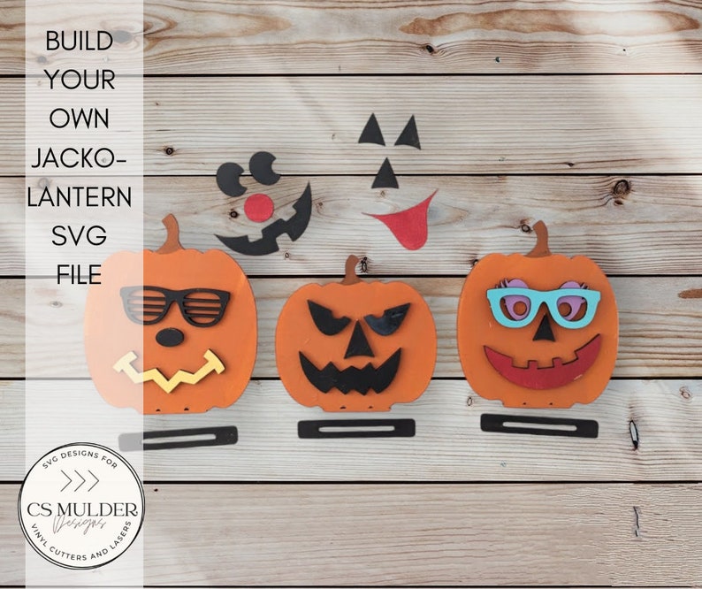 Build Your Own Jacko-lantern SVG Digital File - Etsy