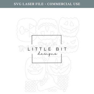 Halloween Porch Leaner SVG, Trick or Treat Stacked Pumpkins, Laser Cut ...