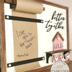 SVG Laser File - Valentine Love Note Sign - Etsy Canada