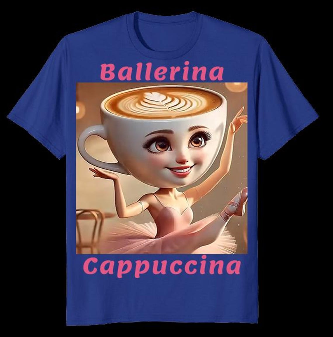 Ballerina Cappuccina Italian Brainrot Meme - Etsy