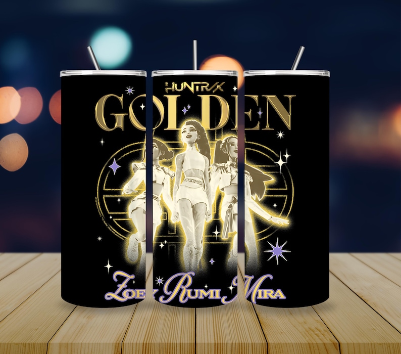 Kpop Golden Demon Hunters HUNTR/X Tumbler PNG: (digital Download) - Etsy