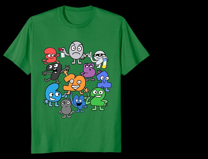 BFDI Battle for Dream Island All Number Characters - Etsy
