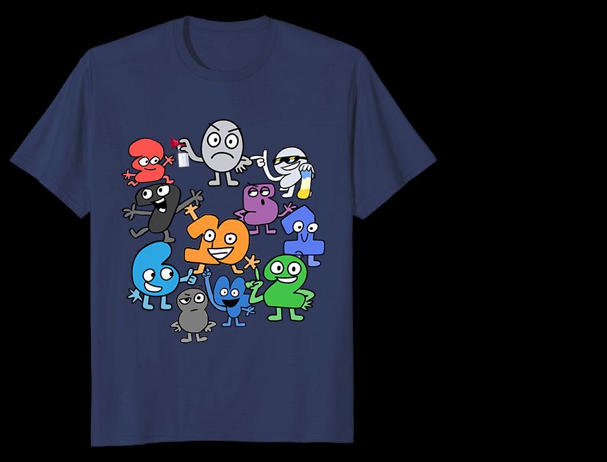 BFDI Battle for Dream Island All Number Characters - Etsy