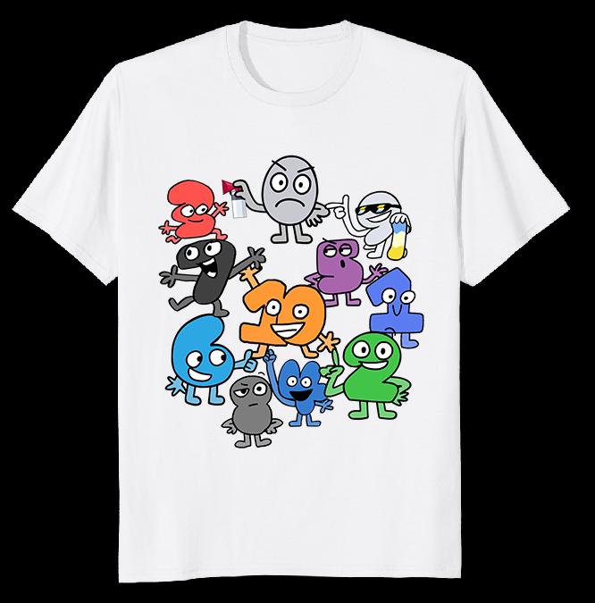 BFDI Battle for Dream Island All Number Characters - Etsy