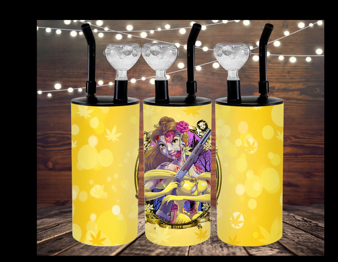 22oz Hookah Wrap PNG Zombie Belle - Etsy
