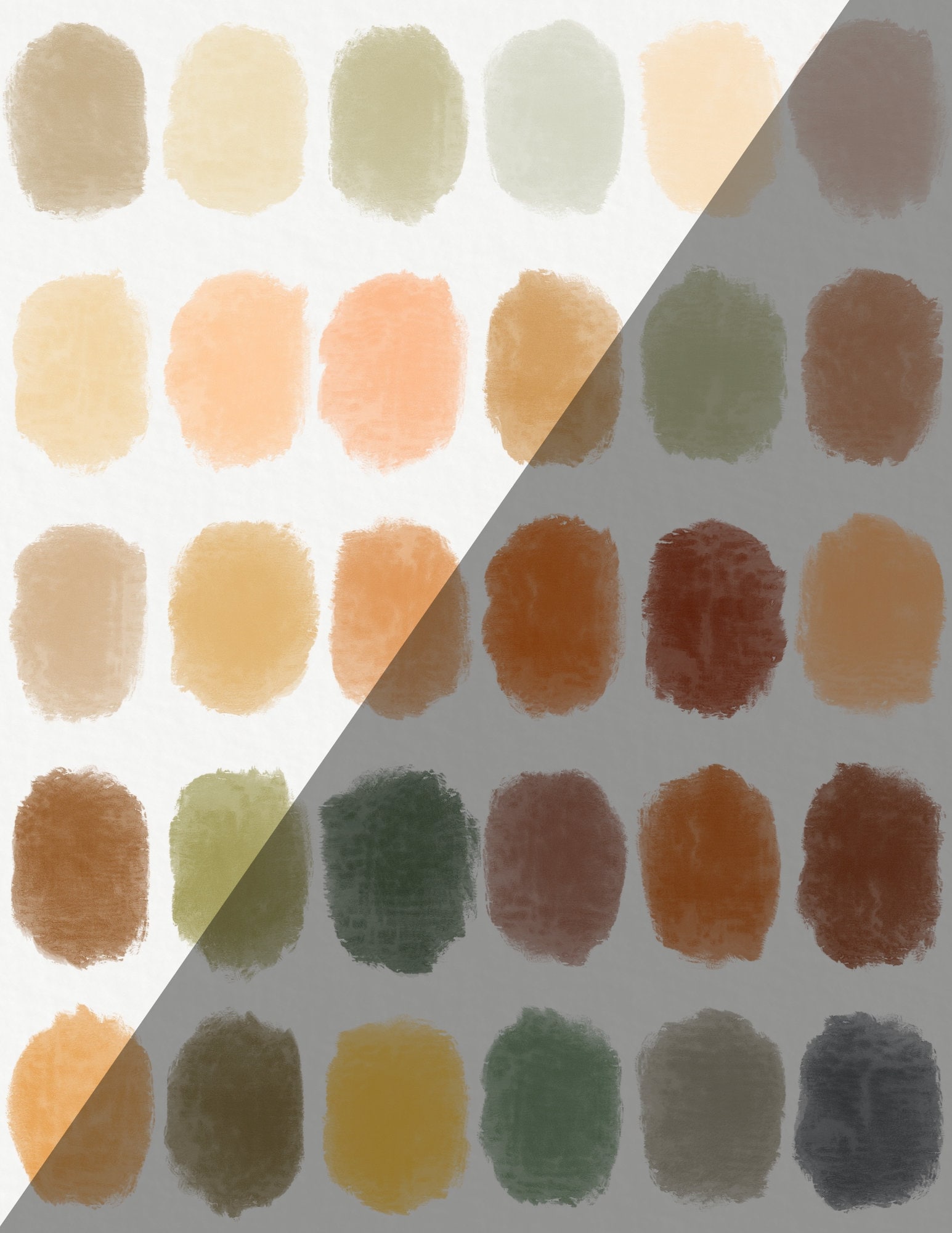 Welcome Home Procreate Color Palette: 30 Fall Swatches (digital ...