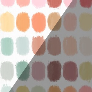 Boho Vibes Procreate Color Palette: 30 Swatches (digital Download) - Etsy