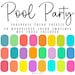 Pool Party Procreate Color Palette | 30 Handpicked Swatches | Summer ...