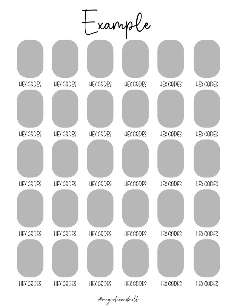 Pink Lemonade Procreate Color Palette HEX Codes Included Canva Branding ...