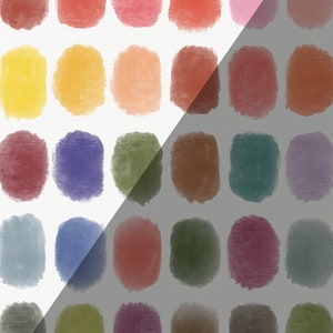 Garden Stroll Procreate Color Palette 30 Color Swatches - Etsy