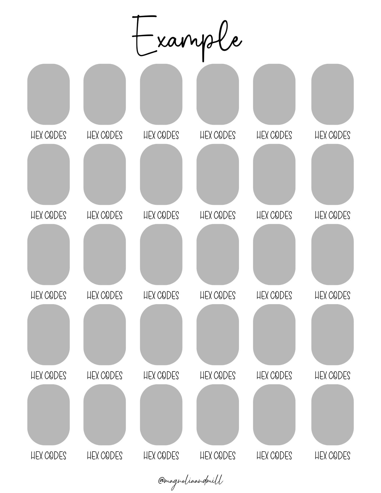 Dreamy Rainbow Procreate Color Palette | 30 Color Swatches | Rainbow ...