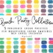The Beach Party Collection | Procreate Palette Bundle | Rainbow ...