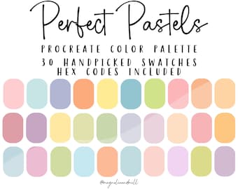 Hazy Sunrise Procreate Color Palette | Digital Color Palette | Canva ...