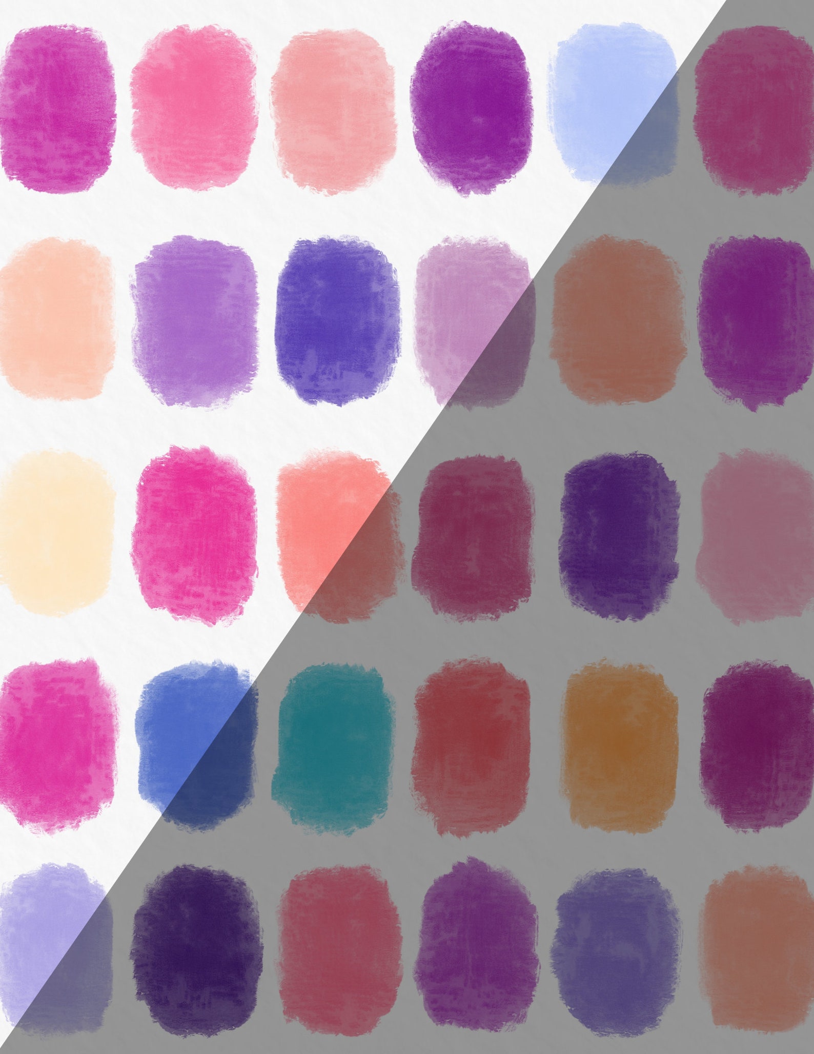 Arabian Nights Procreate Color Palette Bright Color Palette - Etsy