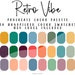 Retro Vibe Procreate Color Palette | HEX Codes Included | 30 Handpicked ...