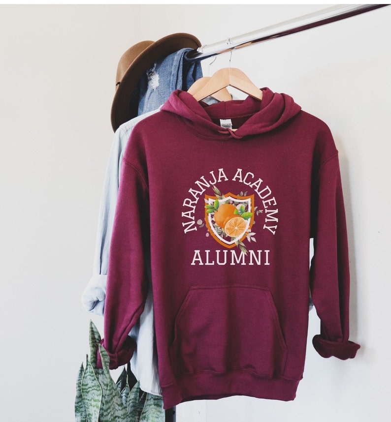Pokemon Scarlet Violet Inspired Alumni Hoodie Sweatshirt, Naranja Uva Academy Sweater, Pokemon ...