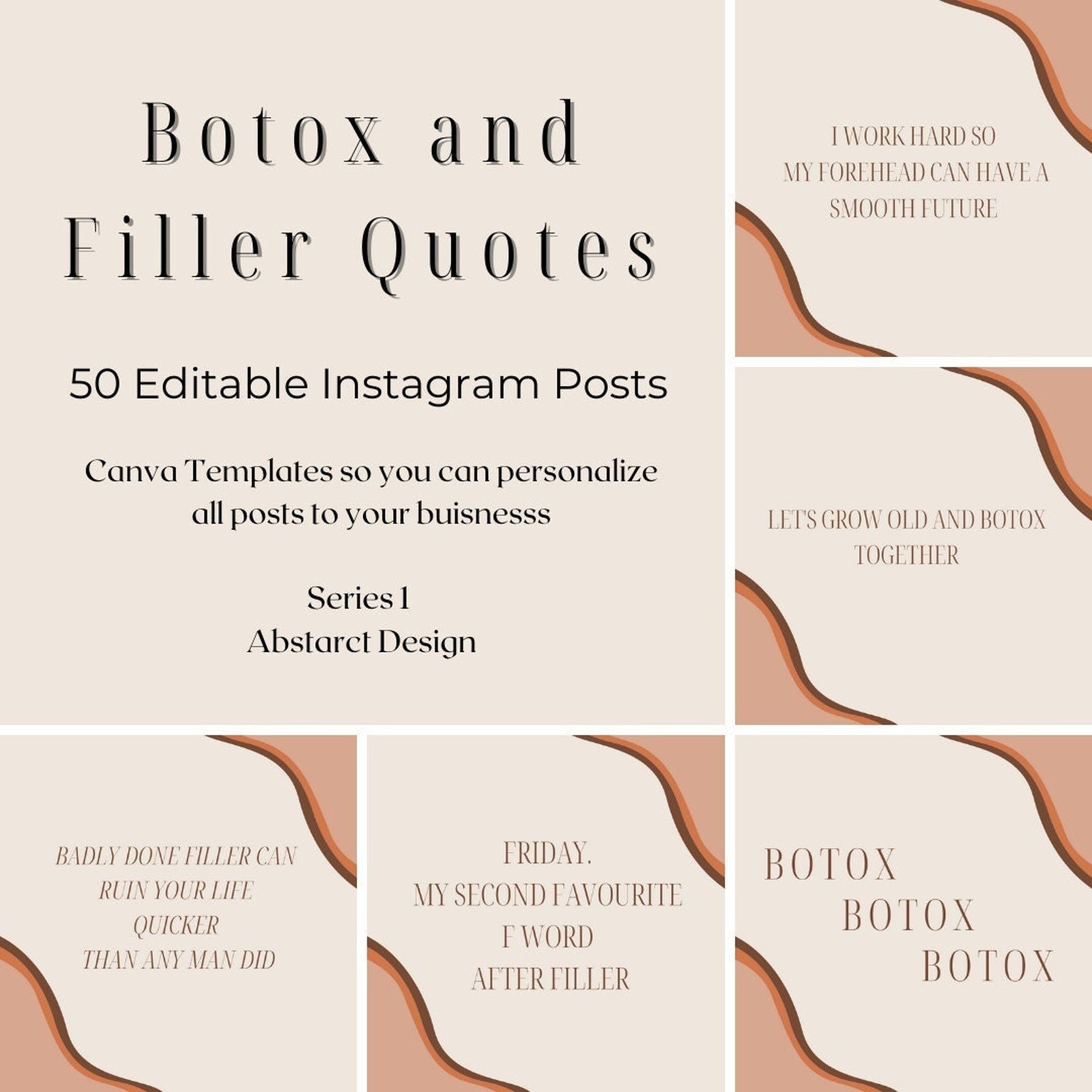 Botox and Filler Quotes Botox Quotes Medical Spa Instagram - Etsy